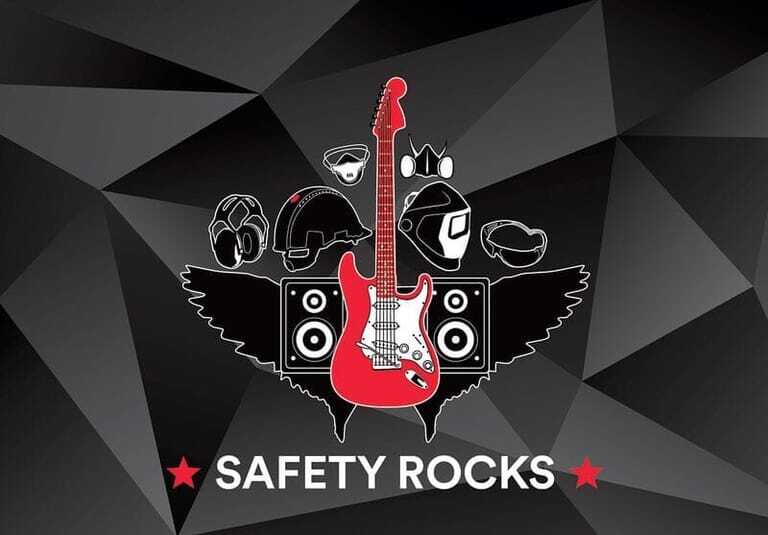 Arbeitsschutzkampagne „Safety rocks“ - rationell reinigen Gebäudedienste