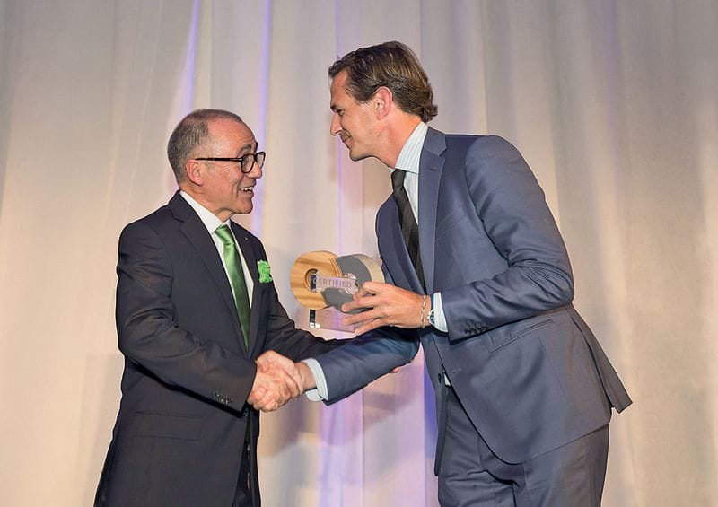 Coveted award for Werner & Mertz - rationell reinigen Gebäudedienste