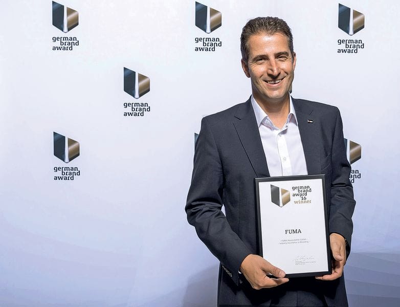 Fuma erhält „German Brand Award 2016“ - rationell reinigen Gebäudedienste