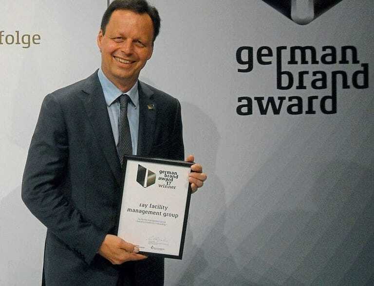 Ray erhält German Brand Award 2017 - rationell reinigen Gebäudedienste