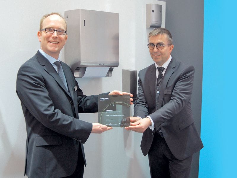 CWS-boco: Design-Preis für Edelstahl-Spenderlinie - rationell reinigen ...