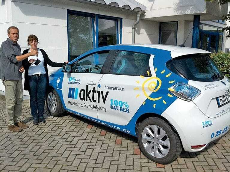 Ökologisch unterwegs zum Kunden - rationell reinigen Gebäudedienste