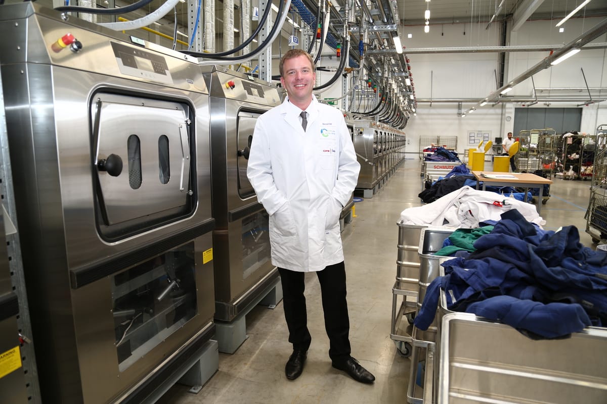 CWS-boco weiht neue Wäscherei in Wiesbaden ein - rationell reinigen ...