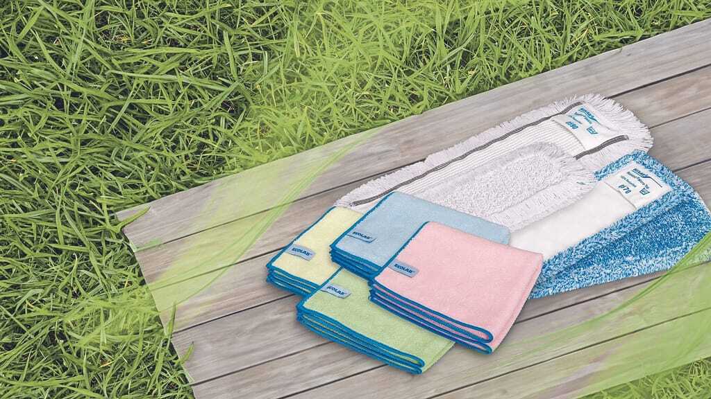 Wischbezüge und Tücher aus recycelten Fasern - rationell reinigen ...